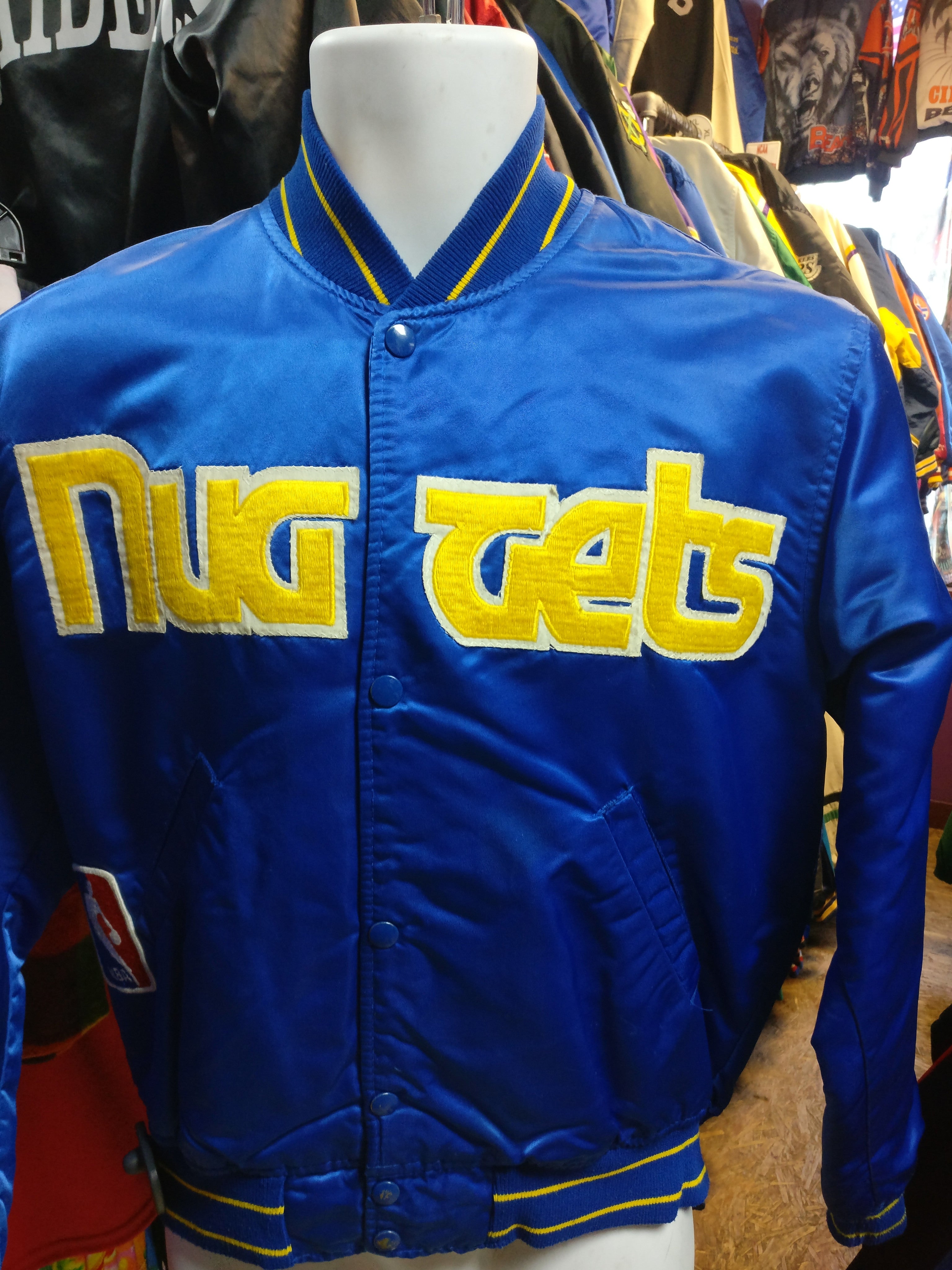 Vintage 80s DENVER NUGGETS NBA Starter Nylon Jacket M – XL3 VINTAGE ...