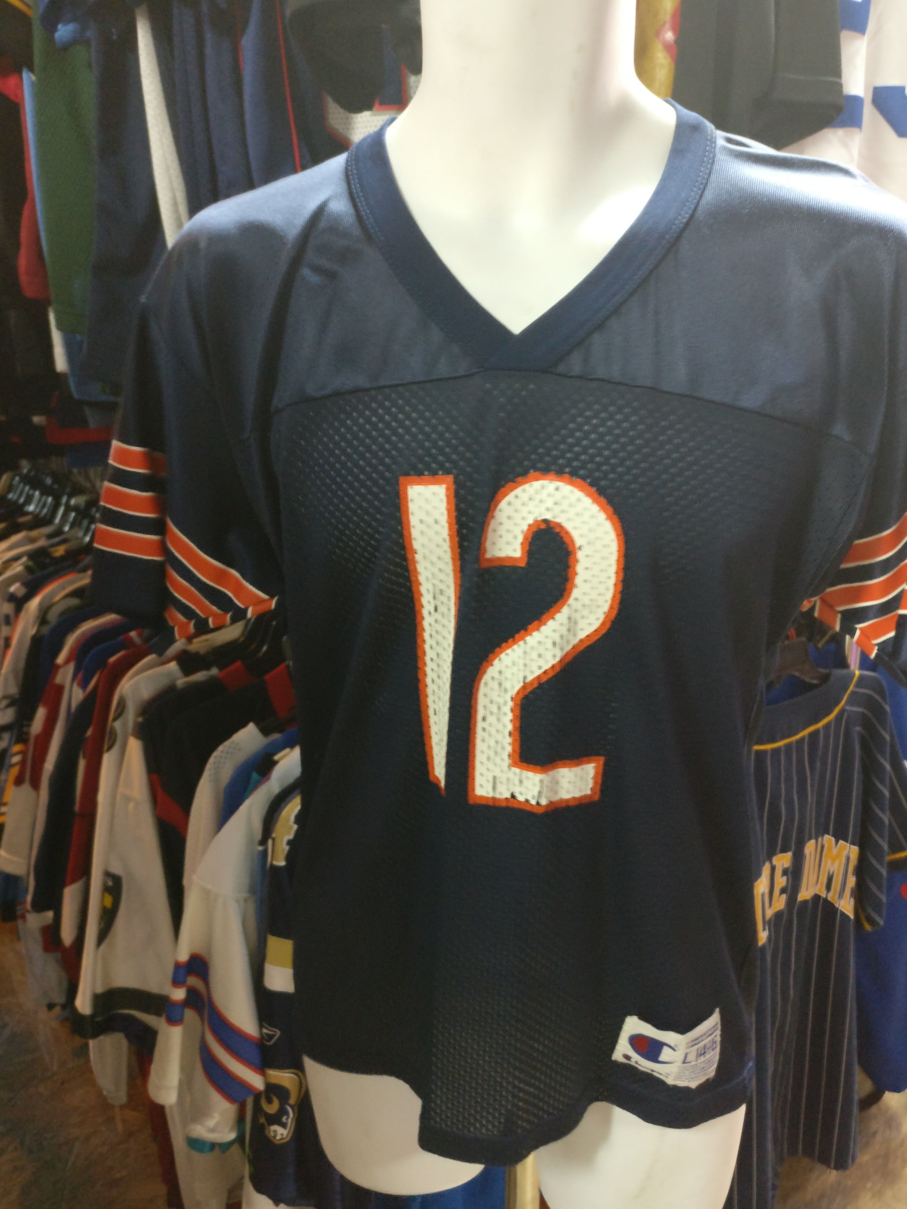 Vintage #12 ERIC KRAMER Chicago Bears NFL Champion Jersey 14-16 – XL3 ...