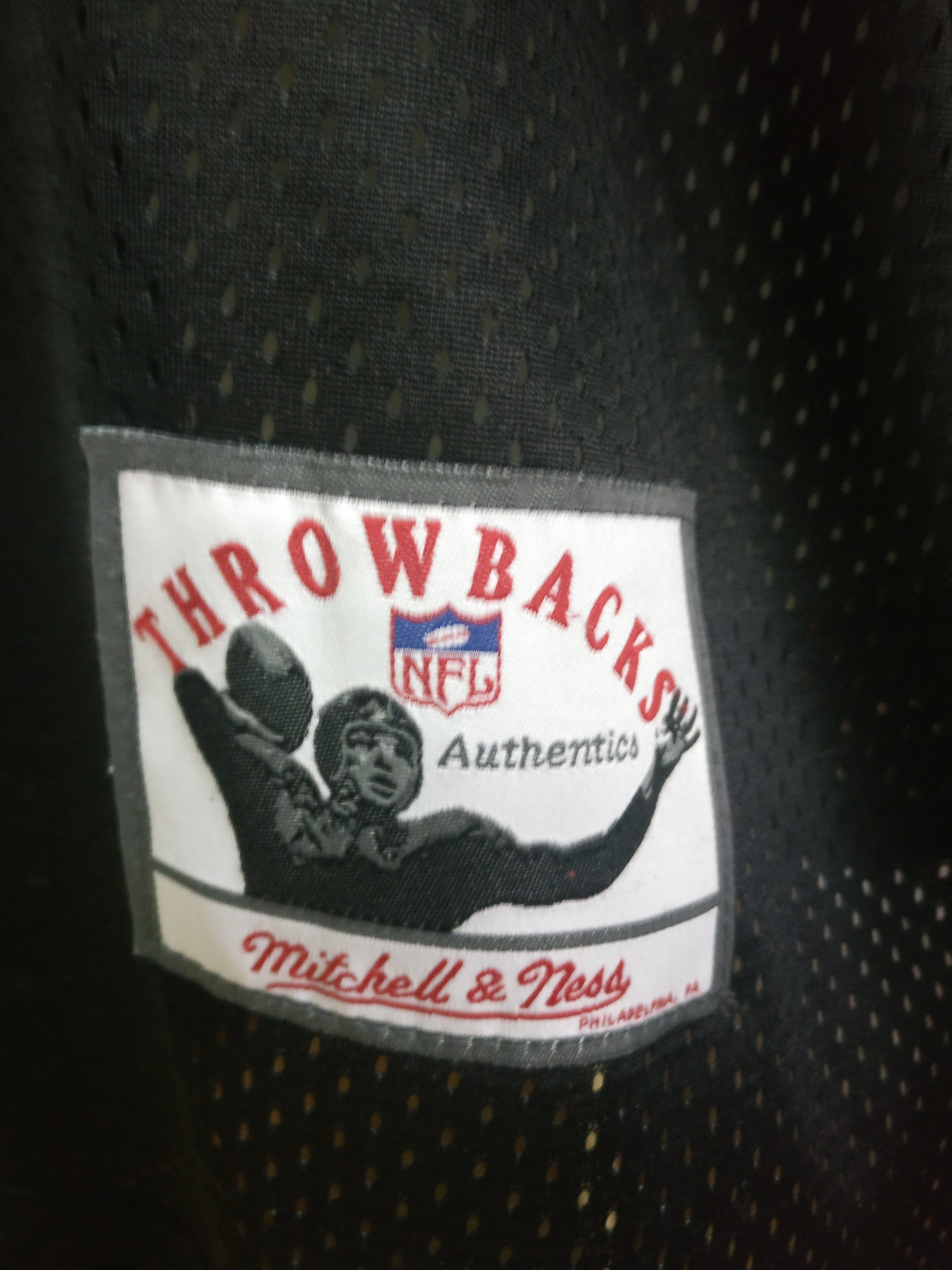 Vtg #25 REGGIE BUSH New Orleans Saints NFL Mitchell & Ness Jersey 56 ...